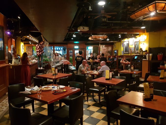 Watch the Footy at The Brass Monkey - Taipei Travel Geek