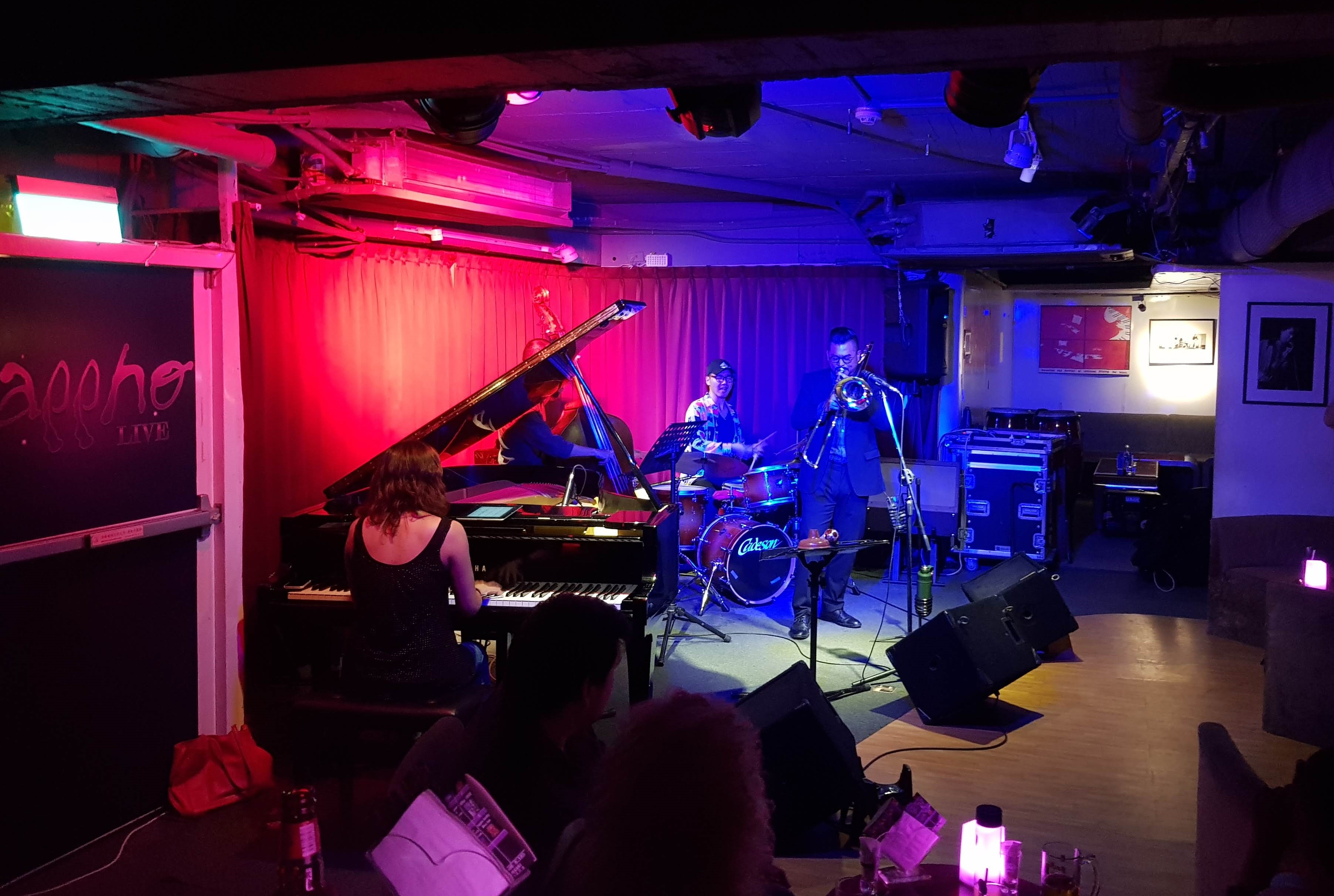 Jazz, Funk and Blues at Sappho Live Jazz - Taipei Travel Geek